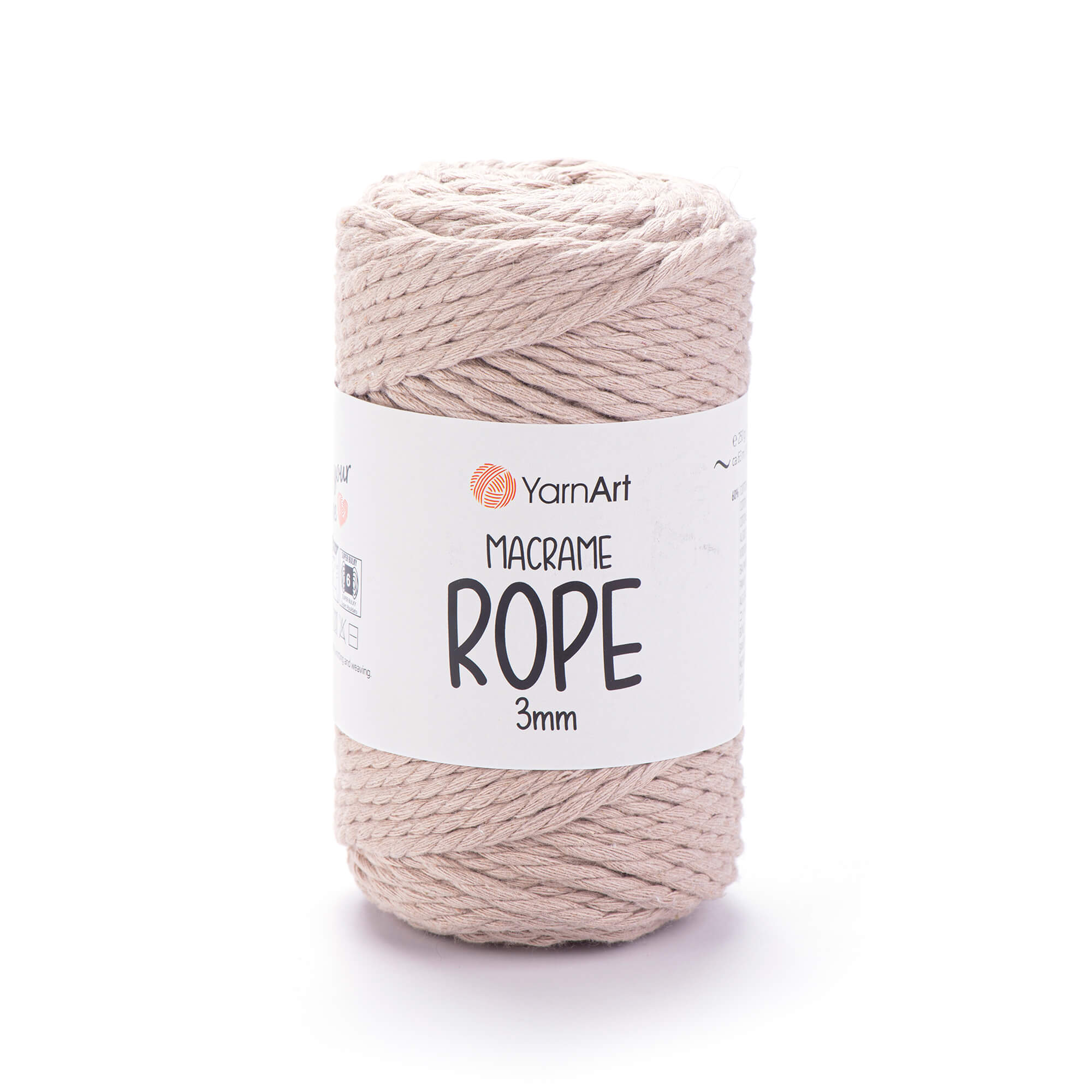 YarnArt Macrame Rope 3 mm | Darcrochet