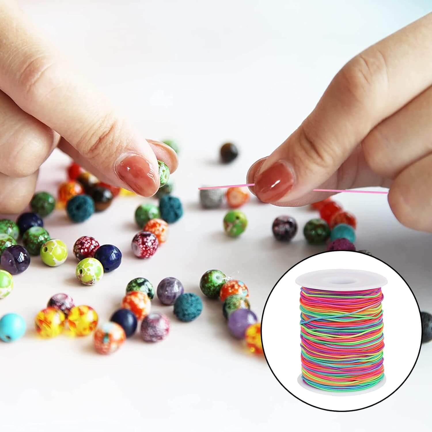 Elastic Wire for Bracelets | Darcrochet