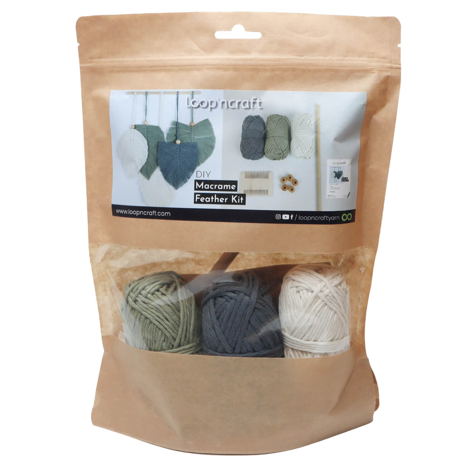 Macrame Feather Kit | Darcrochet